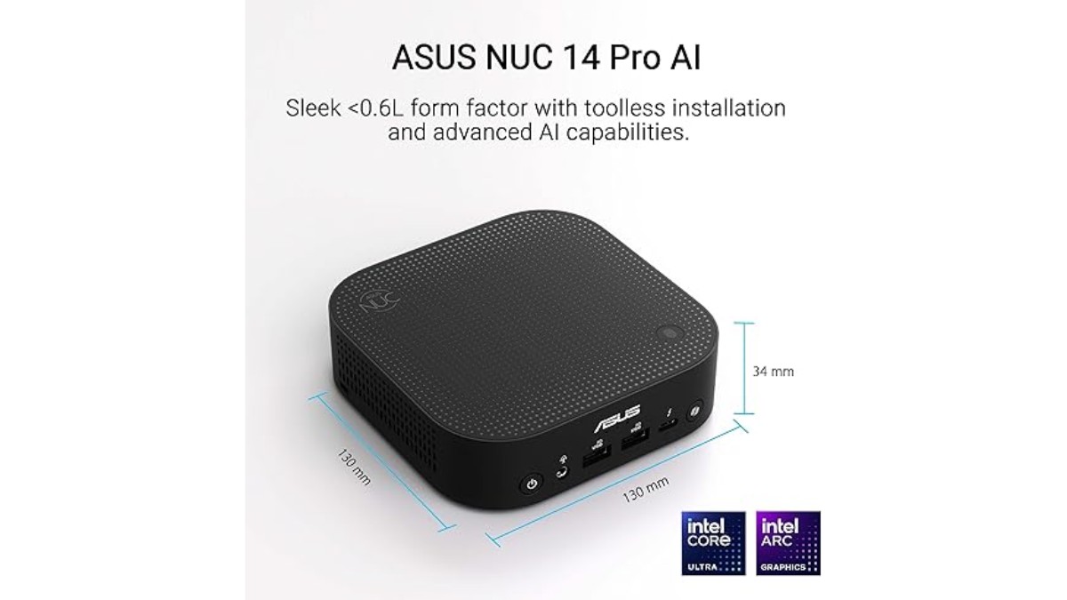 [ US ] ASUS NUC 14 Pro AI RNUC14LNKU9099NU Mini PC listed on Amazon ...