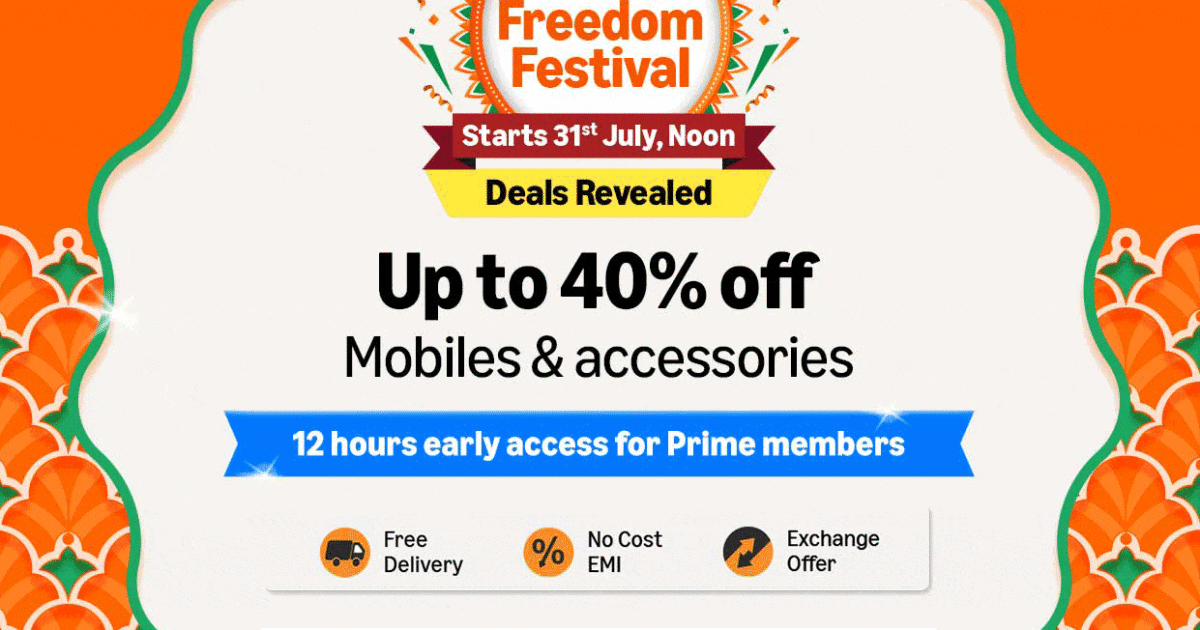 Amazon Great Freedom Festival Sale 2025: Best Smartphone Deals & Offers ...