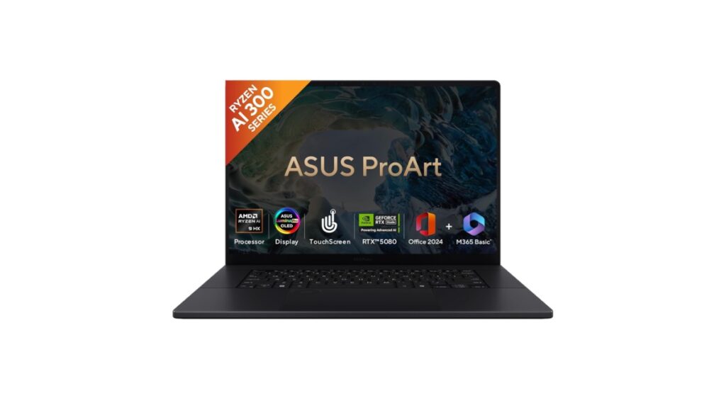 ASUS ProArt P16 OLED 2025 Laptop Models launched in India - powered by ...